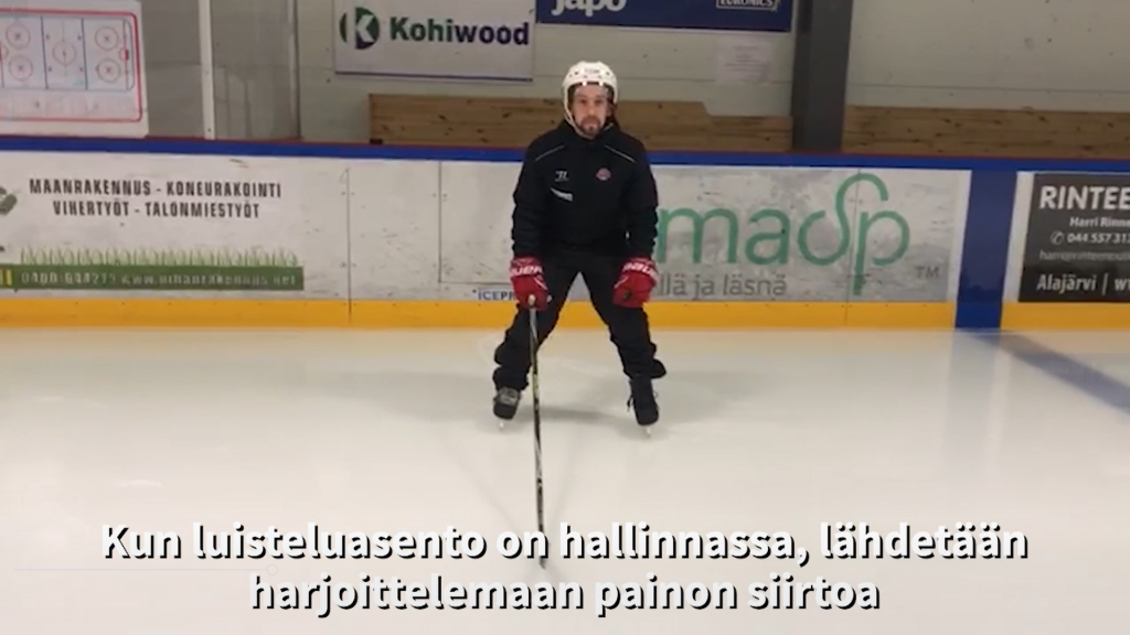 Etuperin luistelu - Alajärven Liikunta-Aalto 2020